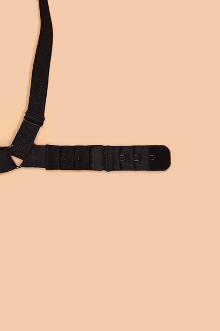 Gorteks Bra extender 1-hook black black