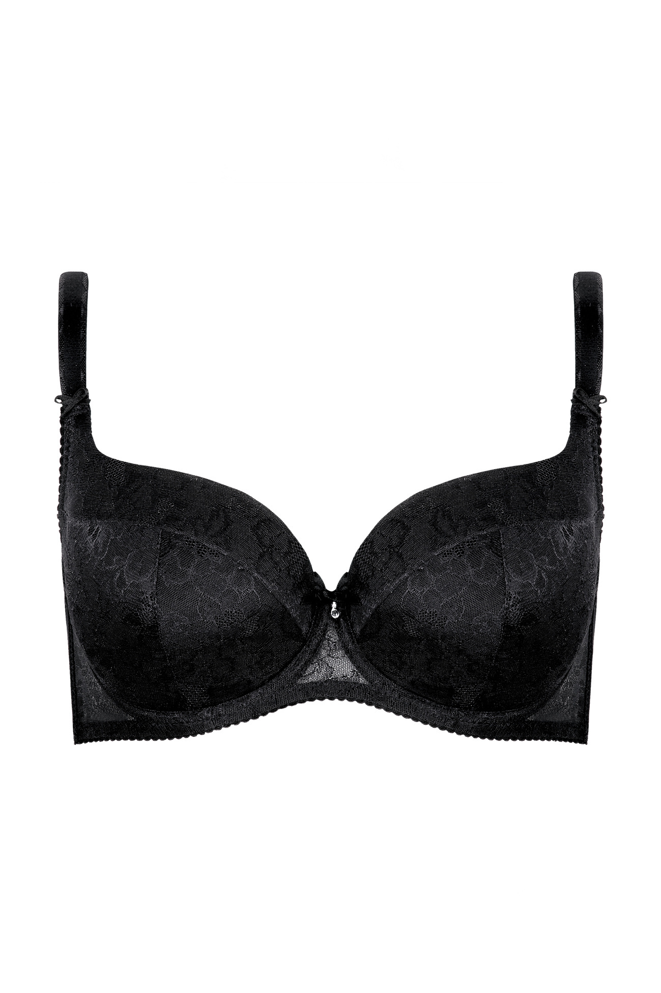 Gorteks Elise classic padded bra black black Classic collection
