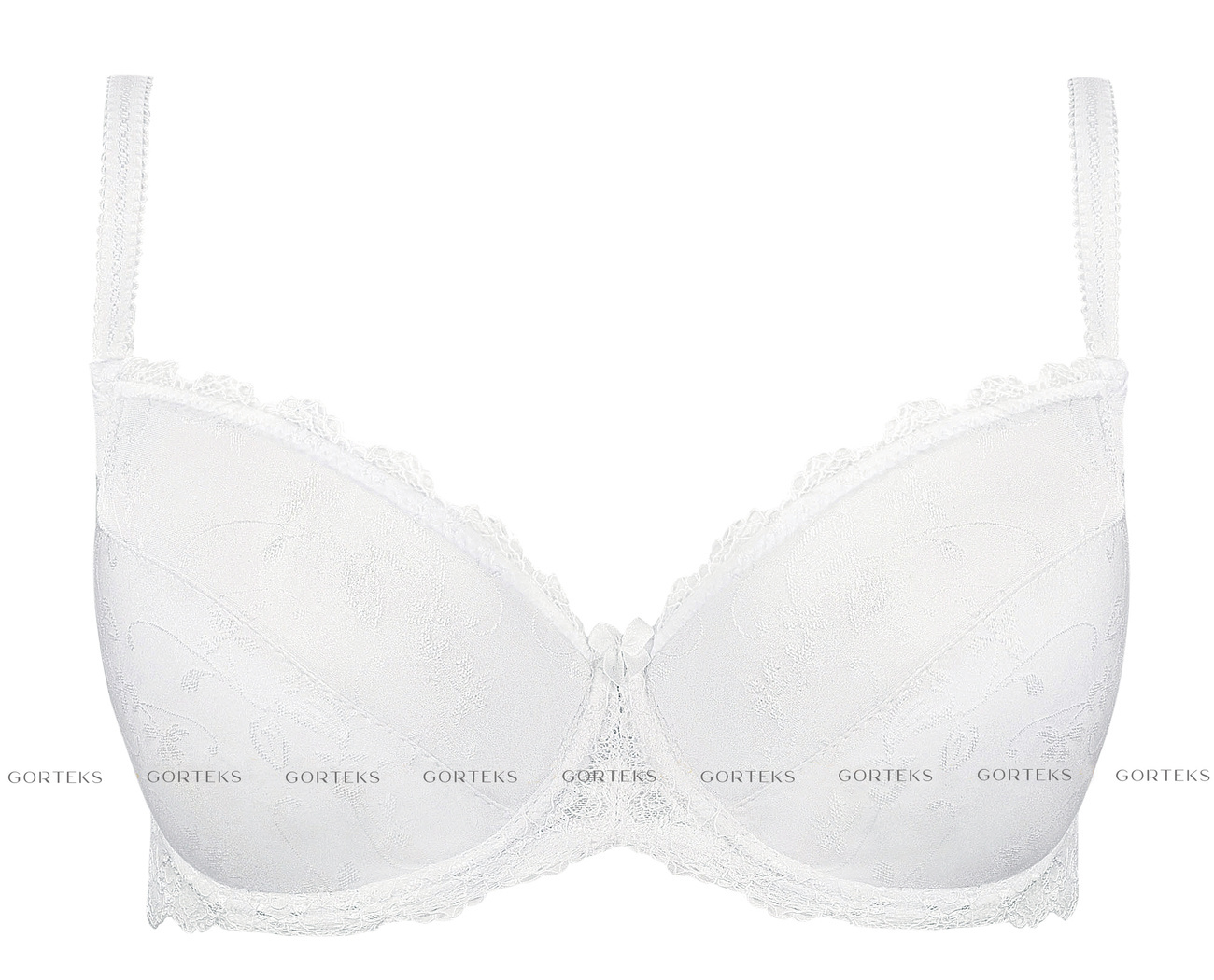 Gorteks Linda/B1 push-up bra white Classic collection Gorteks Linda/B1 push-up bra white Classic collection