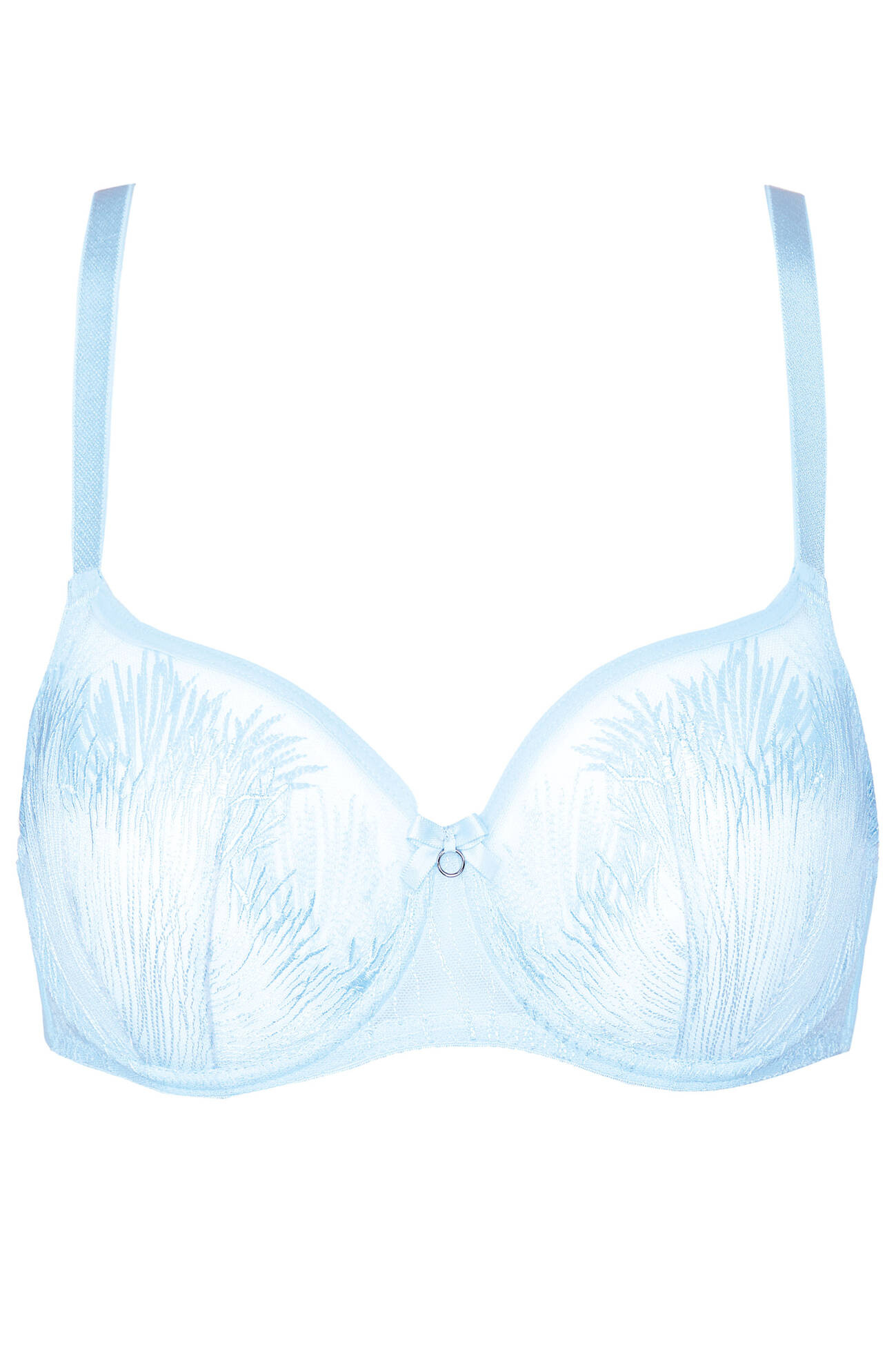 Gorteks Mable soft bra with embroidery blue baby blue 2024 Collection