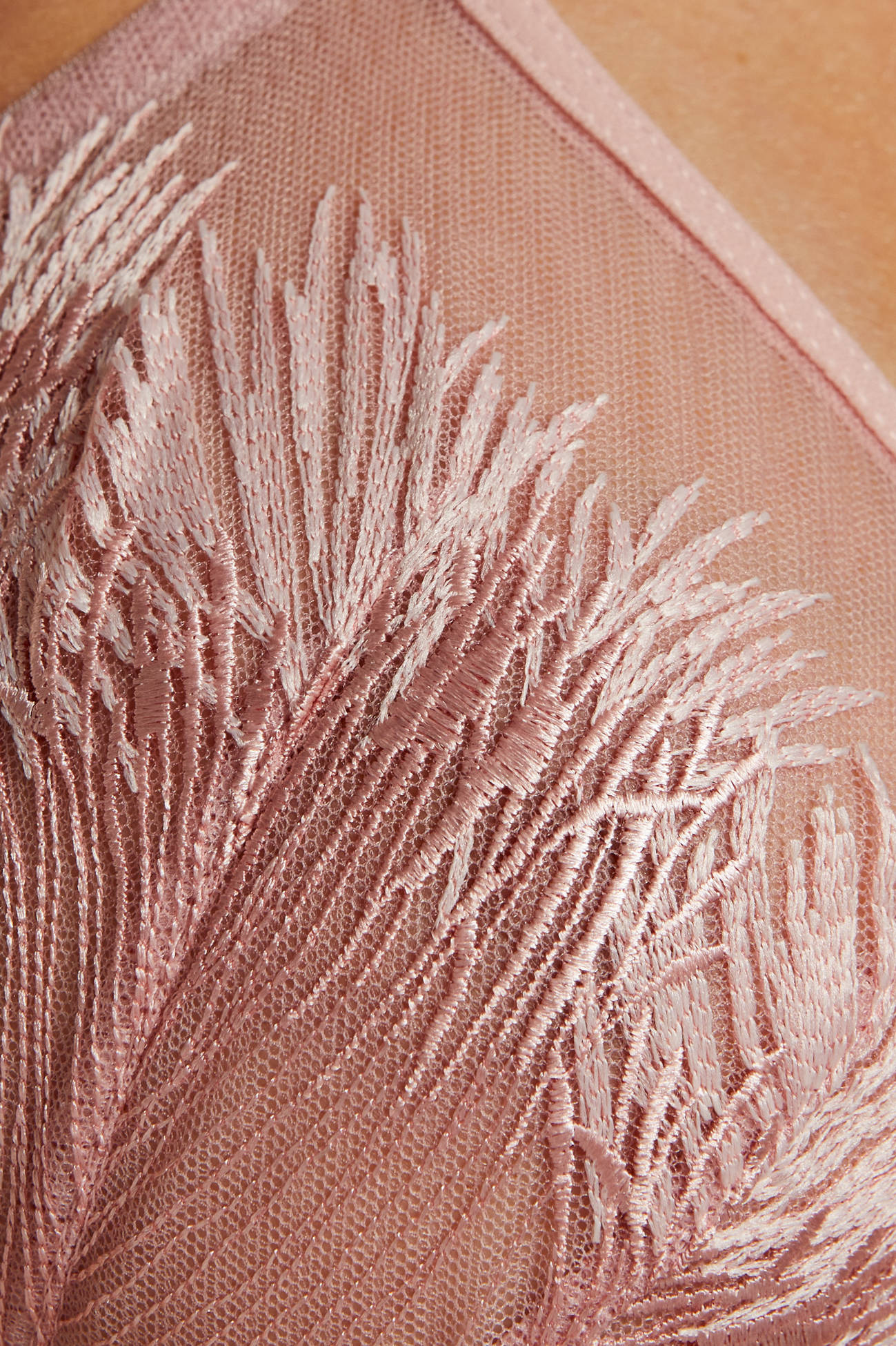 Gorteks Mable soft bra with embroidery pink pink Spring-summer 2023 ...