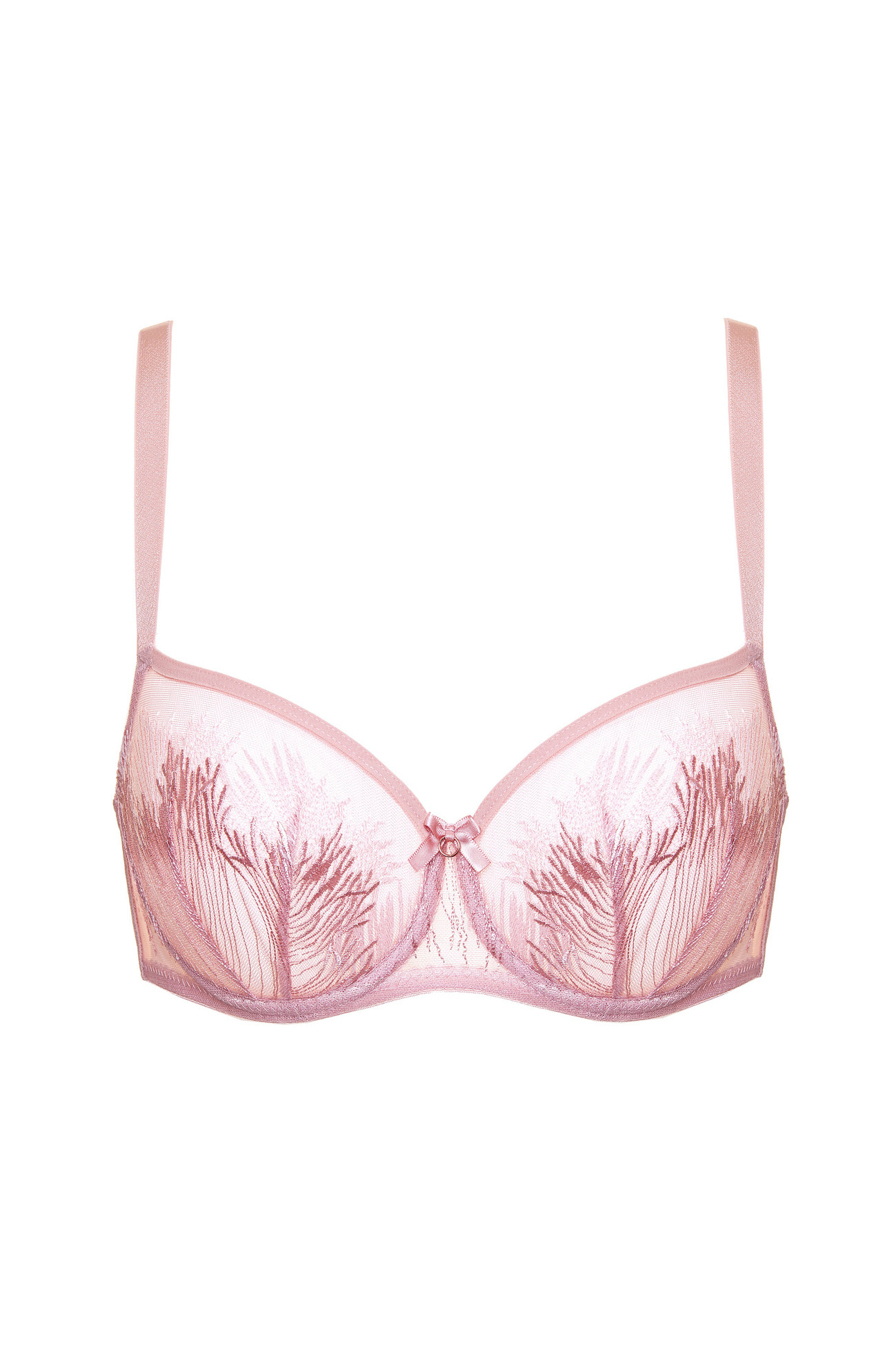 Gorteks Mable soft bra with embroidery pink pink Spring-summer 2023 ...